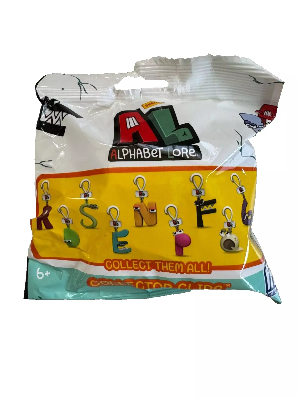 UCC Alphabet Lore Clips Keychain, Multicolor - Walmart.com