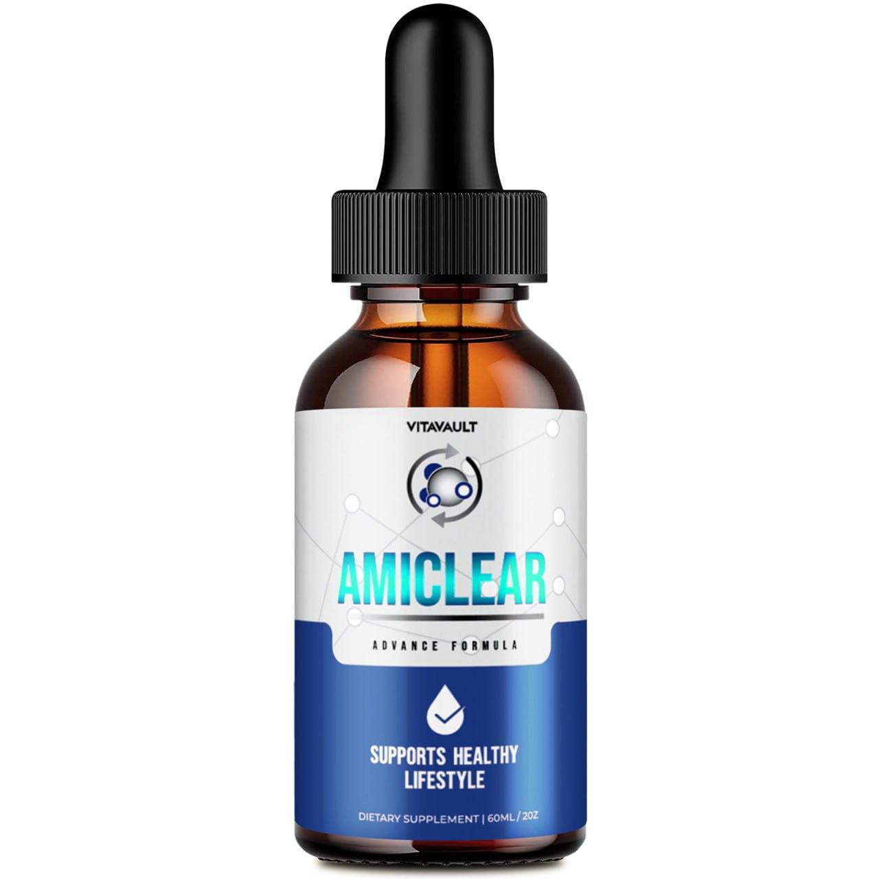 (1 Pack) Amiclear - Healthy Blood Support Supplement Drops: Specially ...