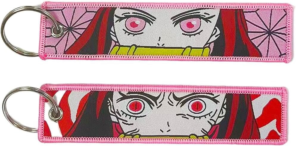 1 Pack Anime Jet Tag Keychians Motorcycle Key Tag JDM Keychain - EDC ...