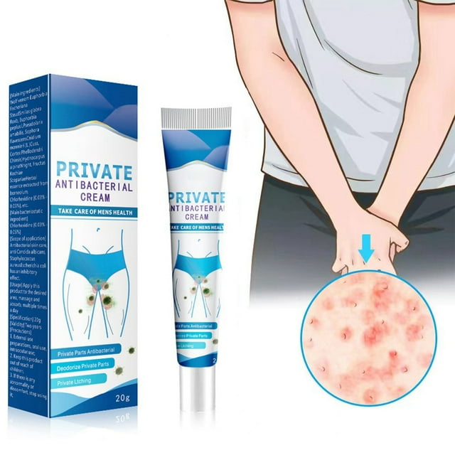 1 Pack Anti Chafing Cream For Mens Groin Private Parts Itchy Pubic Area Itch Thigh Inner
