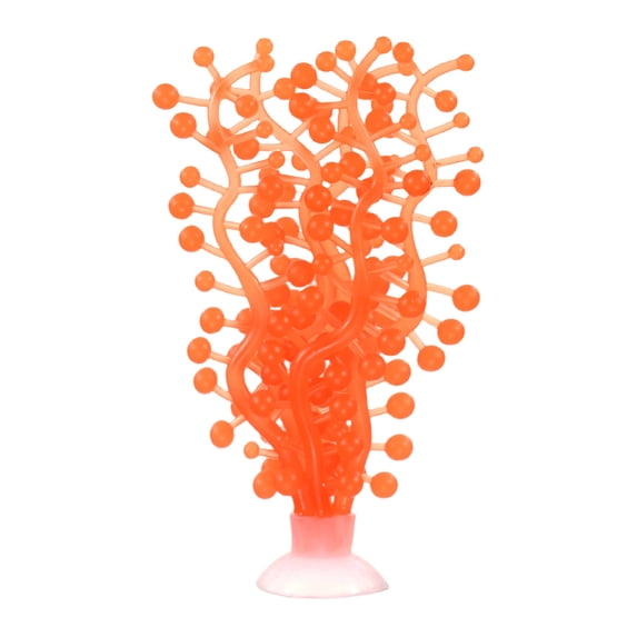1-Pack Artificial Grape Coral Ornaments, Silicone Branch Aquarium Decor ...