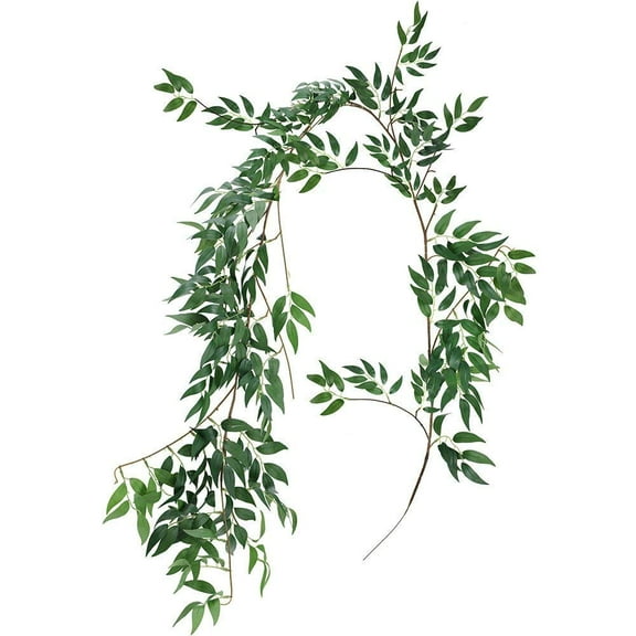 Artificial Leaf Garland Rattan Greenery Wedding Party Decor - Walmart.com
