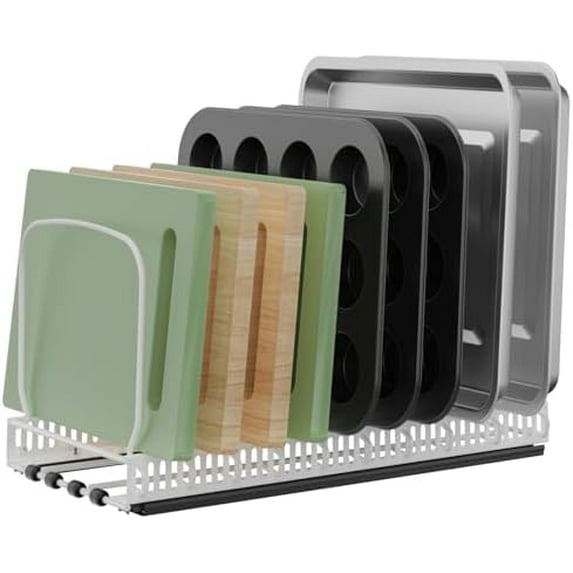 1 Pack Baking Tray and Cookie Sheet Organizer, Cutting Board Organizer ...