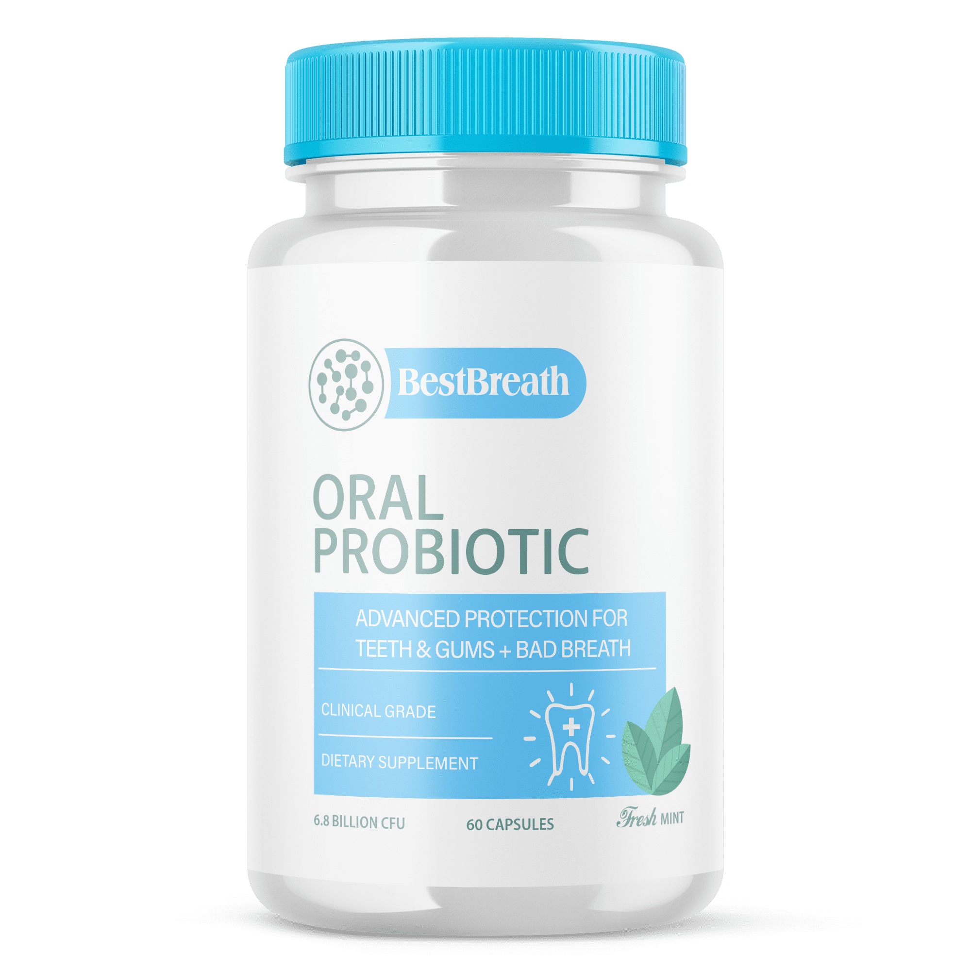 (1 Pack) Best Breath - Advanced Oral Probiotics Formula for Healthy ...
