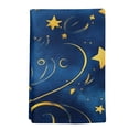 1 Pack Blue Starry Sky Kitchen Towels Star Galaxy Fantasy Romantic ...