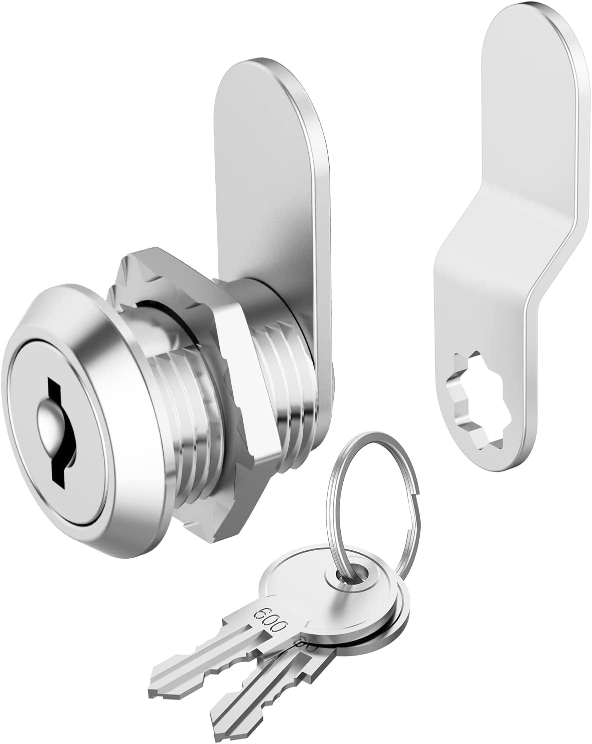1 Pack Cabinet Locks with Keys, 5\\/8" Cam Lock Keyed Alike, Secure ...