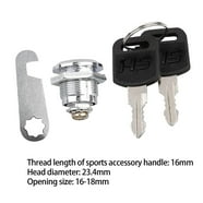 Cabinet Locks with Keys,1-1/2Inch Long Cam Locks Keyed ,Cabinet Cam ...