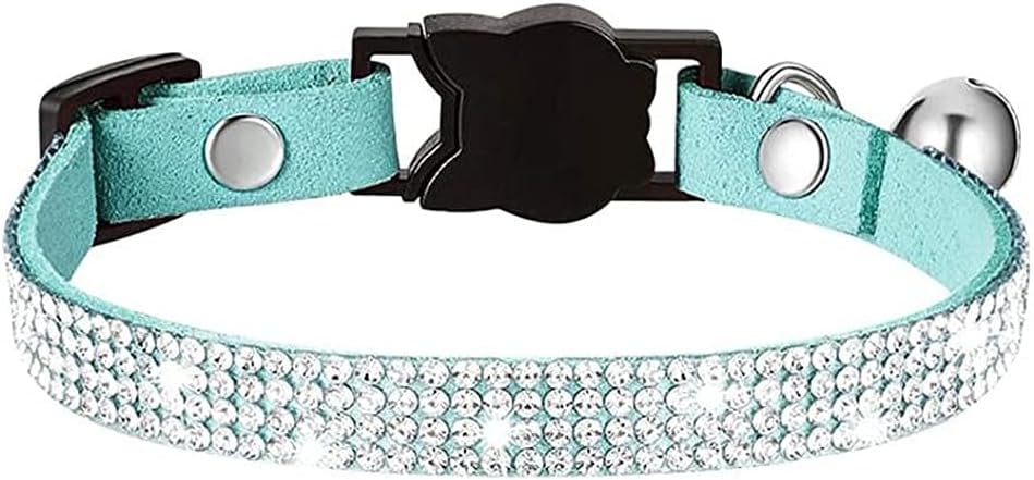 1 Pack Cat Collars,Rhinestone for Girl Cats Bling Kitten Flower ...