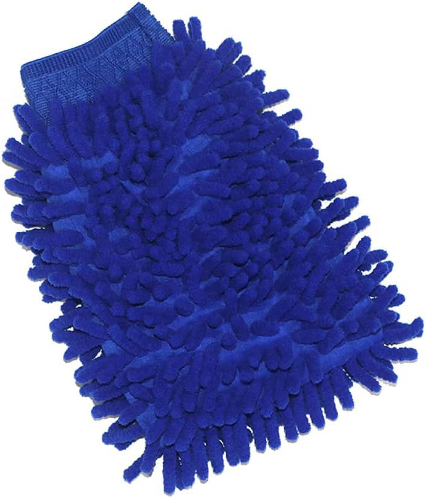 1 Pack Chenille Premium Scratch-Free Microfiber Wash Mitt, Car Wash ...