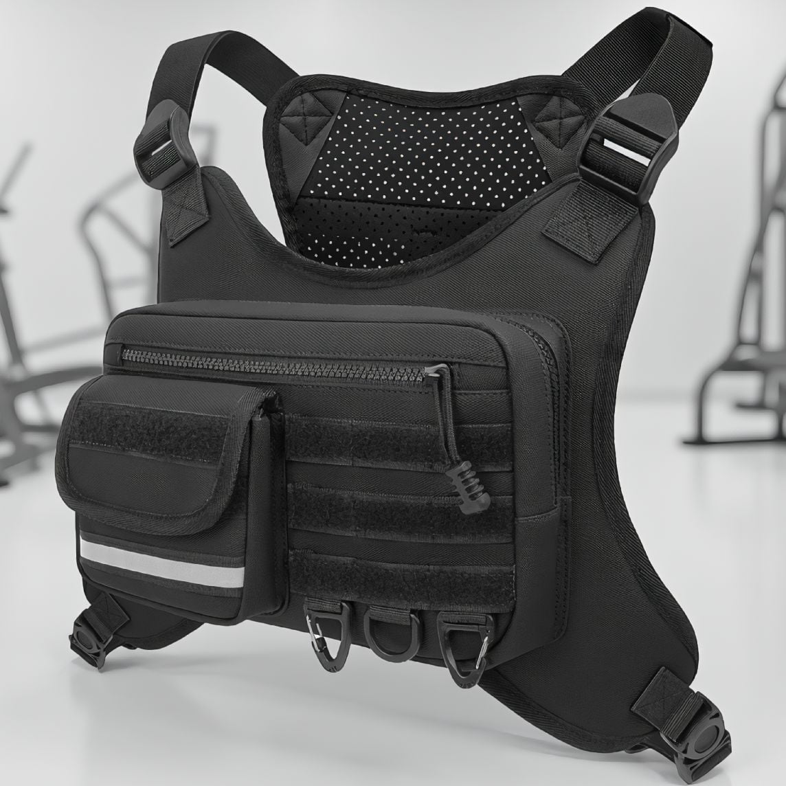 1-Pack Chest Bag for Men and Women, Running Vest Pack for Cycling ...