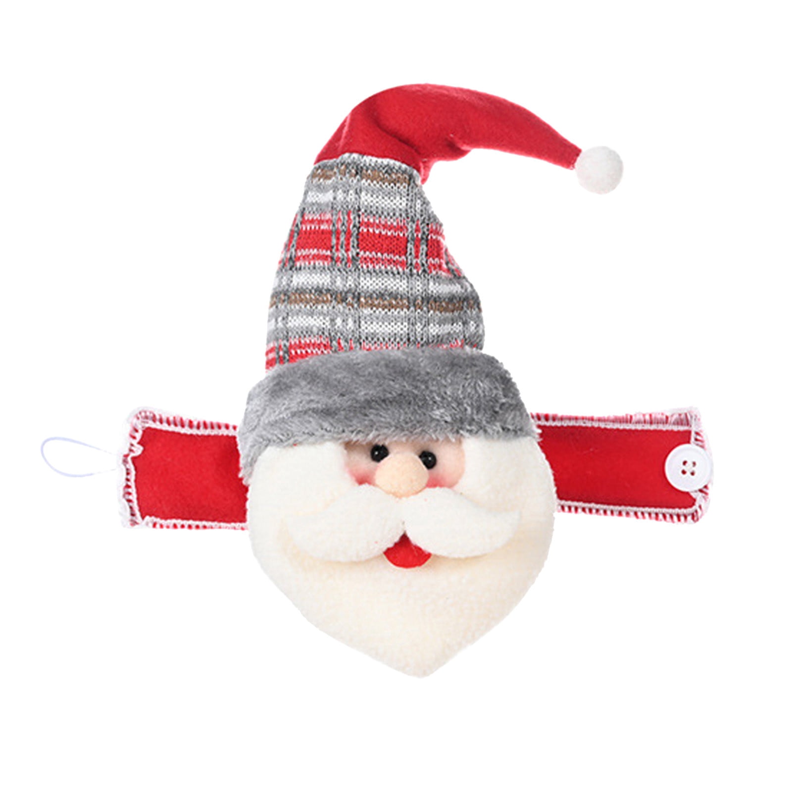 1 Pack Christmas Curtain Tieback Santa Claus & Snowman Design Curtain ...