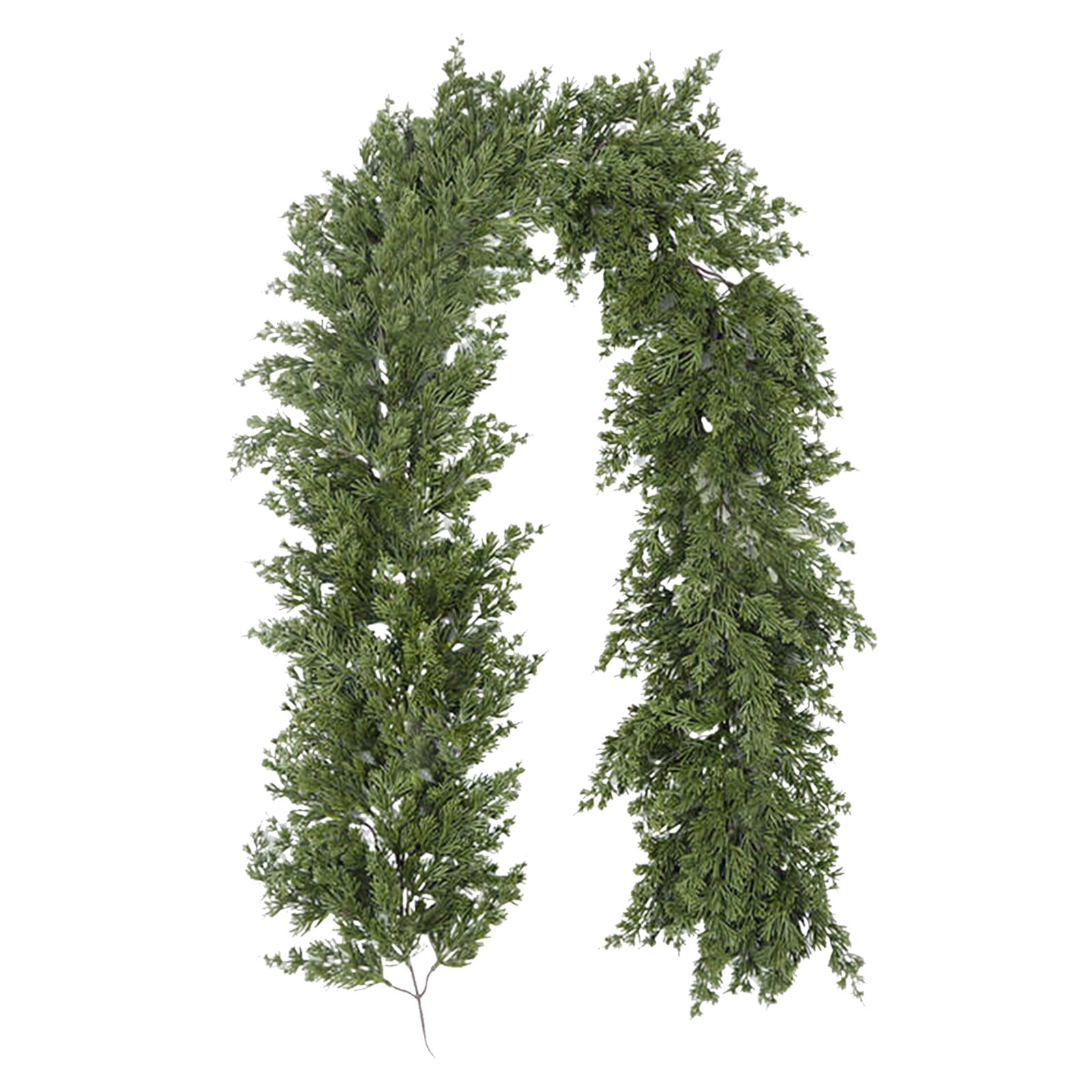 1 Pack Christmas Norfolk Pine Garlands 6FT, Real Touch Artificial ...