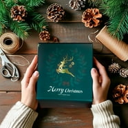 HOWAF 24Pack Small Christmas Boxes, Kraft Paper Christmas Treat Boxes ...