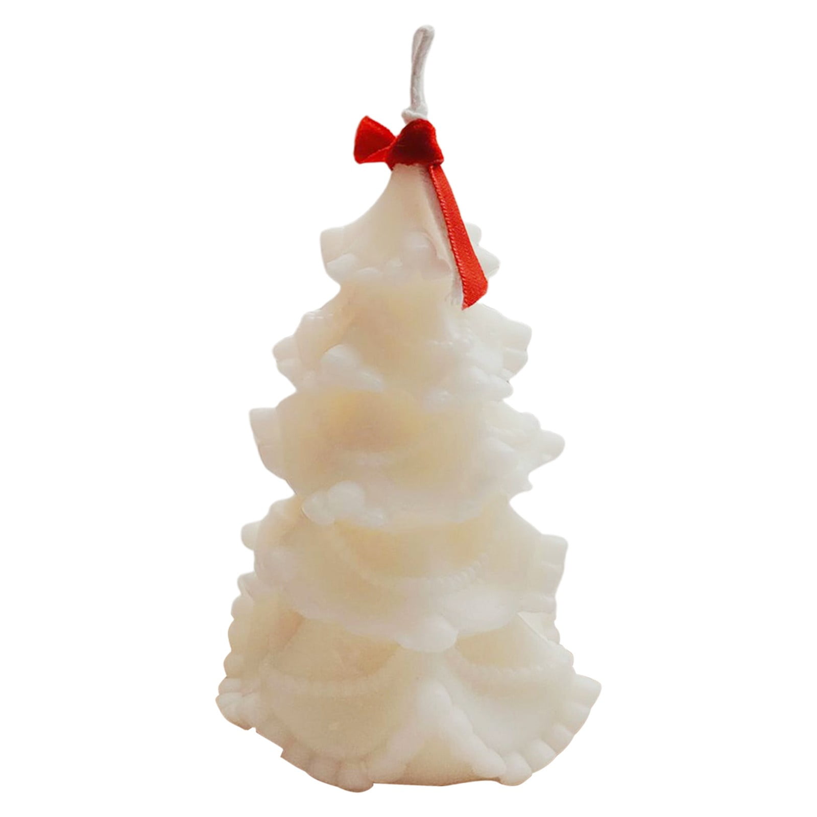 1 Pack Christmas Tree Shaped Scented Candle, Aesthetic Aroma Soy Wax ...