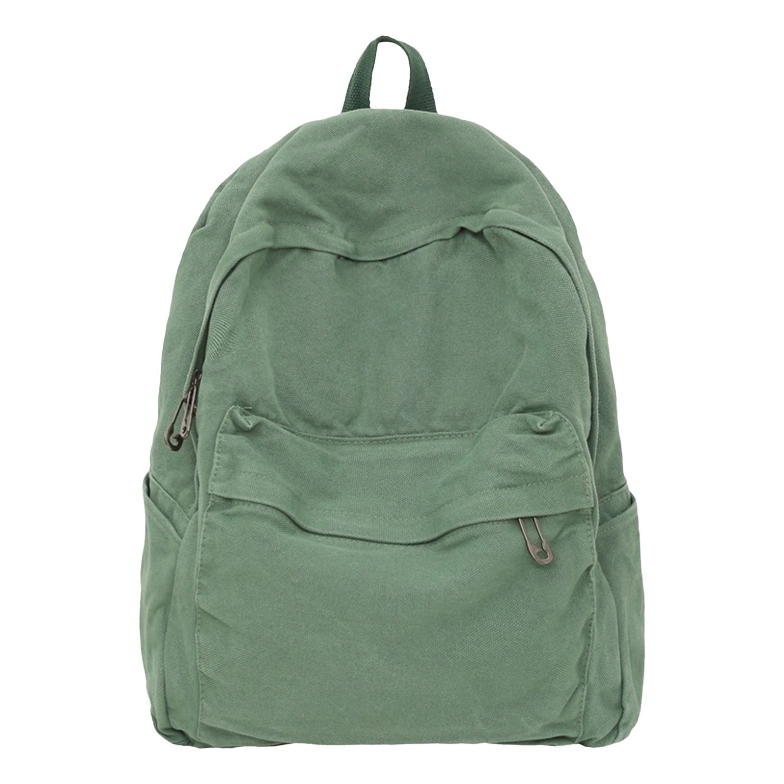 1 Pack Classic Canvas Backpack, Casual Laptop Bag and Travel Rucksack ...