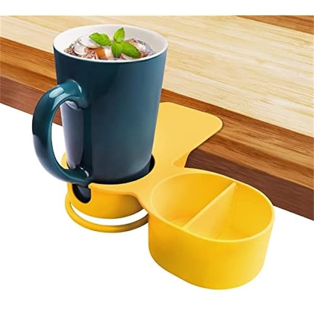 1 Pack Coffee Cup Holder Clip,Household Desk Cup Clip,Removeable ...