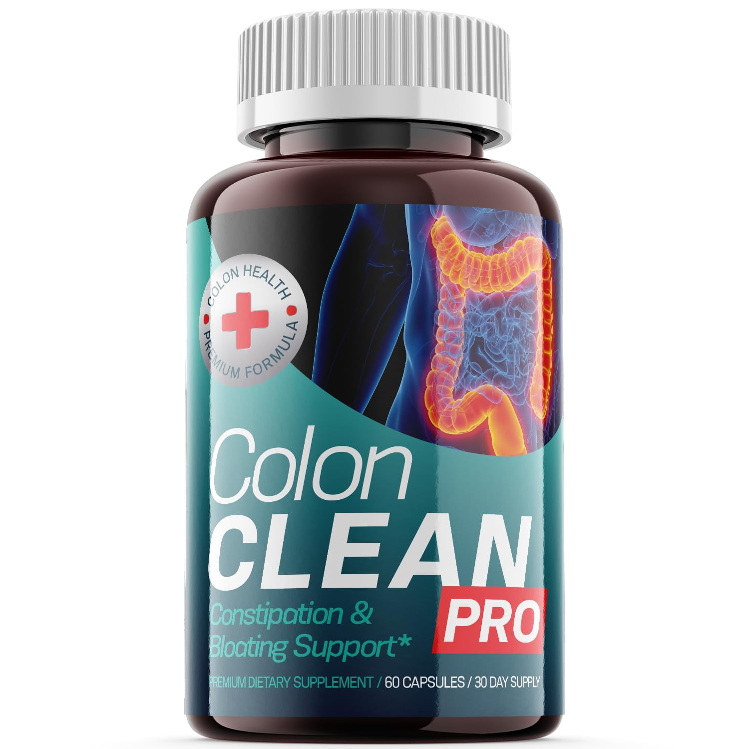 S.O LABS Colon Clean Pro, Gut Health Supplement, 6.8 Billion CFU ...