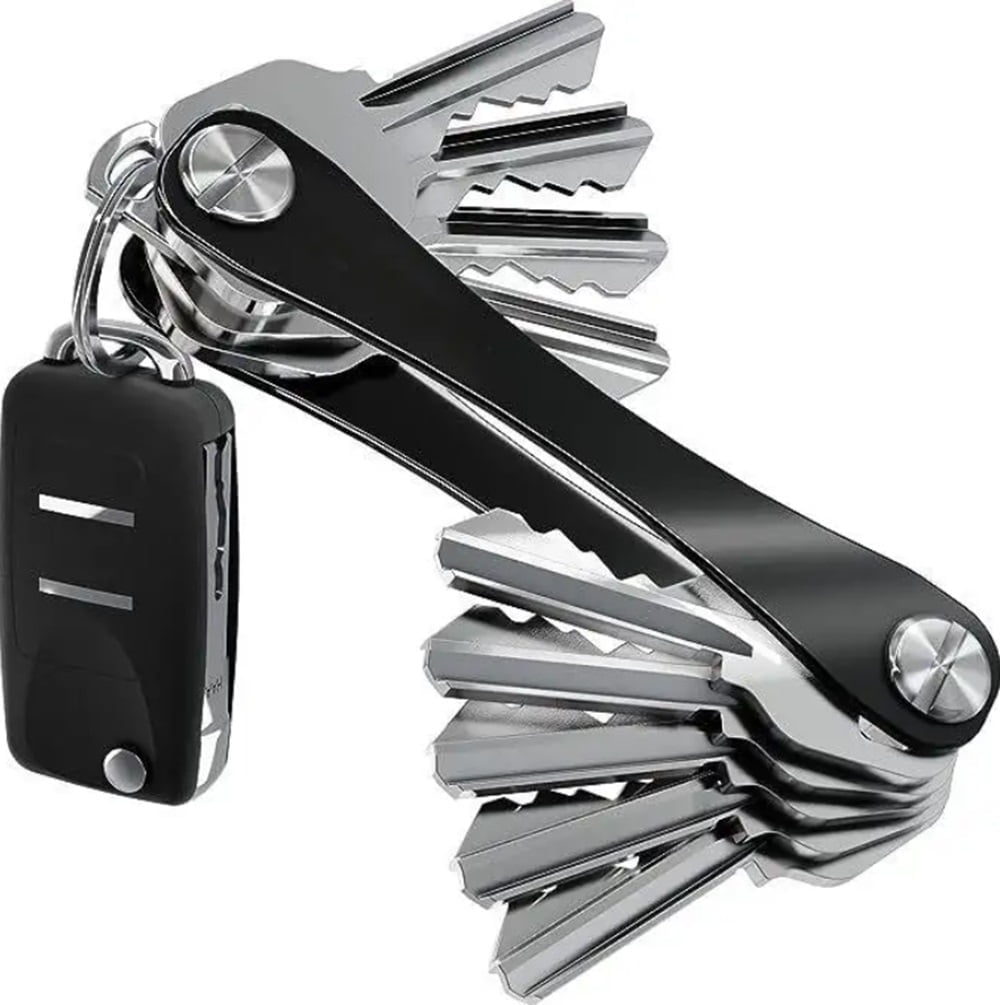 1-Pack Compact Key Holder Organizer - Quickdraw Keychain for Easy Key ...