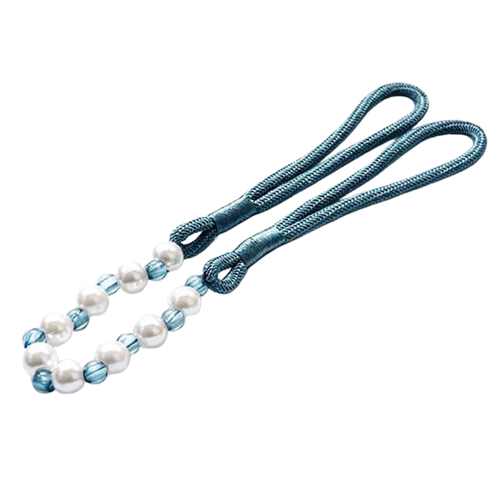 1 Pack Curtain Tiebacks - Acrylic Bead Curtains Holdbacks Wall Mounted ...