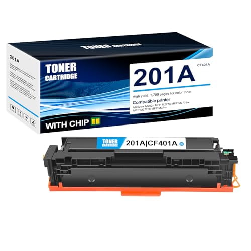 1-Pack Cyan 201A CF401A Toner Cartridge: Compatible 201A CF401A ...