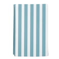 1 Pack Cyan and White Striped Kitchen Towels Gradient Geometric ...