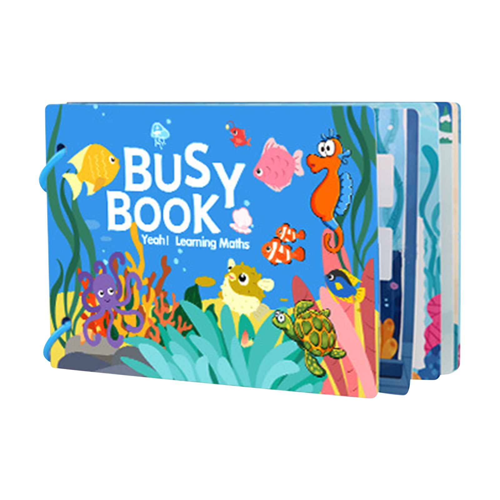 1 Pack DIY Montessori Busy Book for Toddlers, Montessori Quiet Book for ...