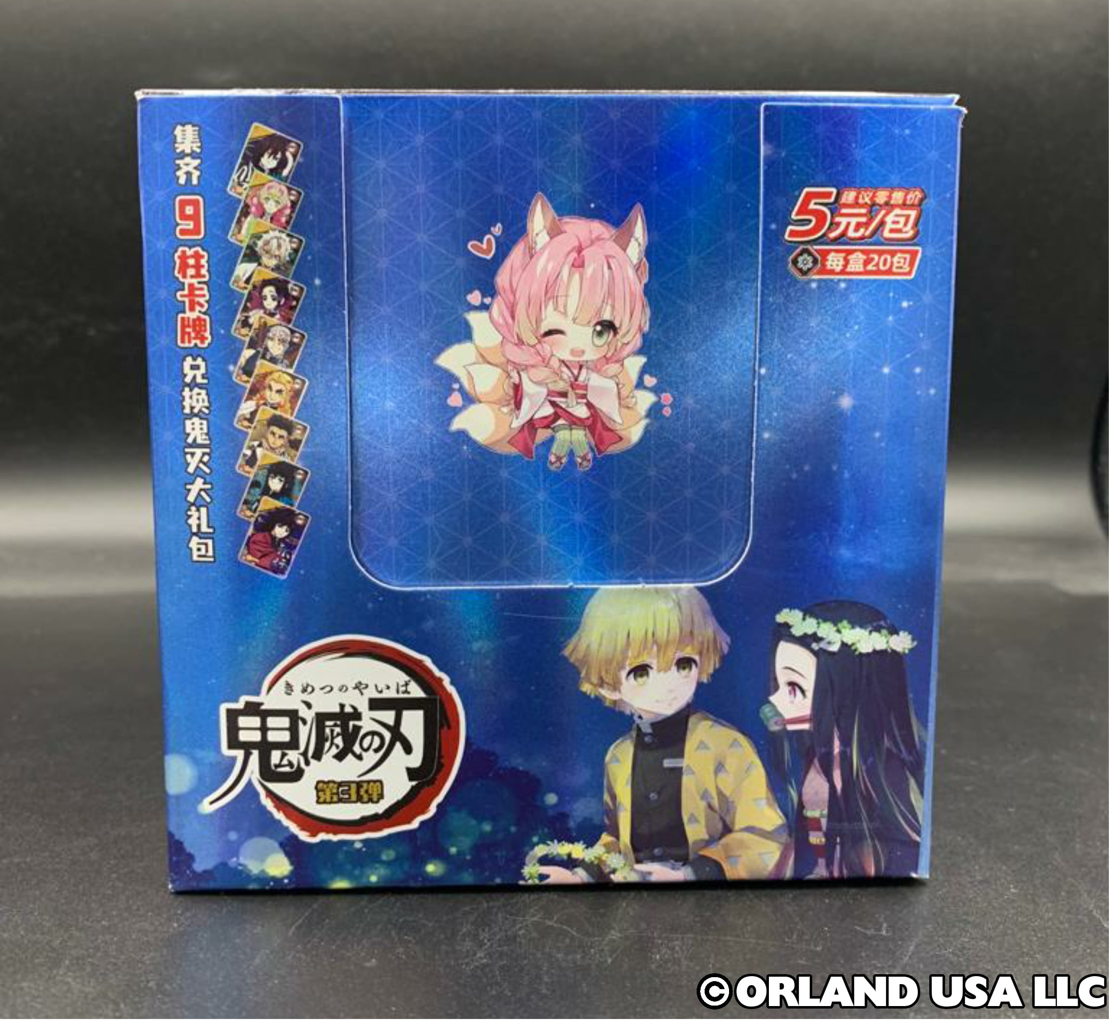 1 Pack Demon Slayer Japanese Anime Card Table Toys Family Children ...