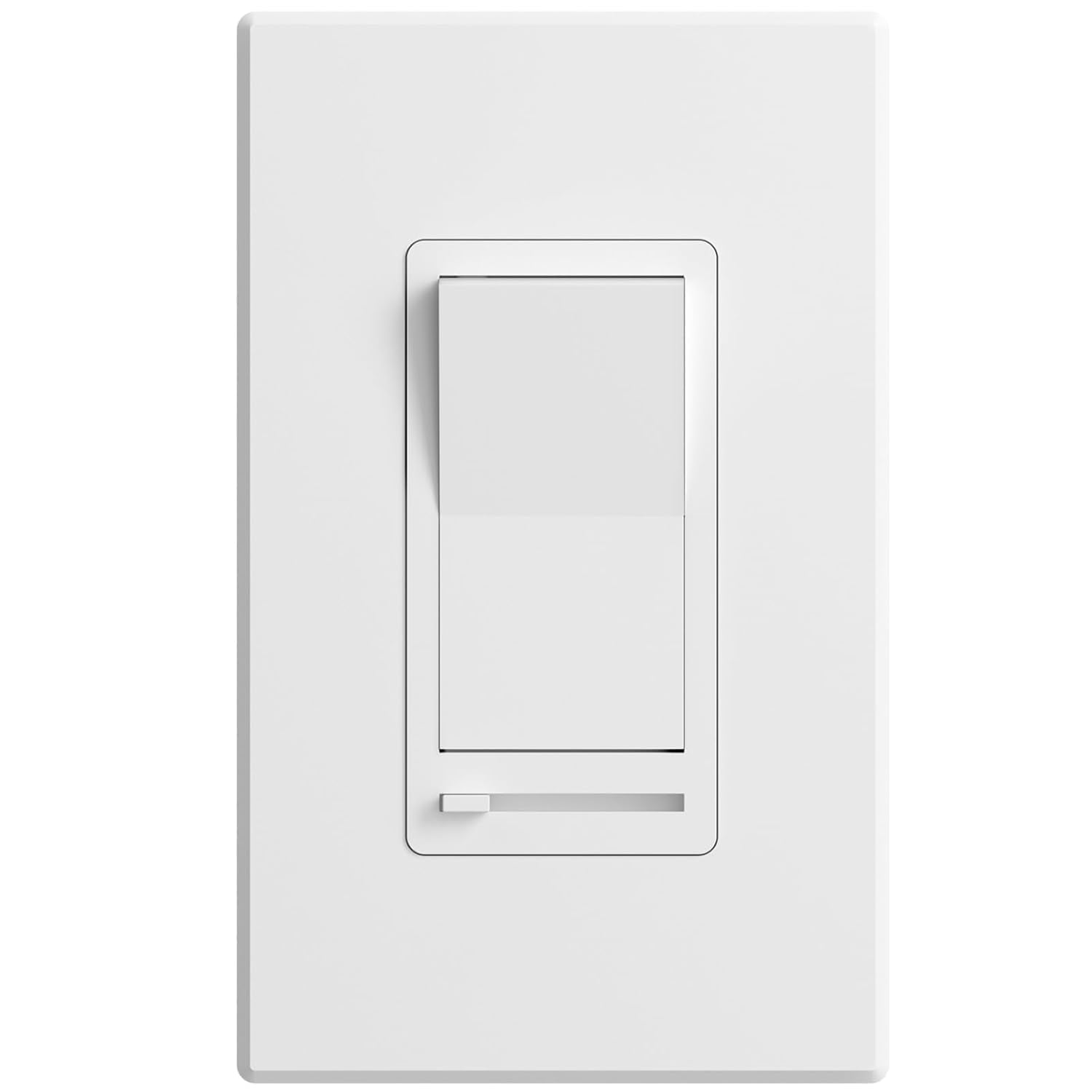 1 Pack Dimmer Light Switch, Single-Pole or 3-Way Compatible Slide ...