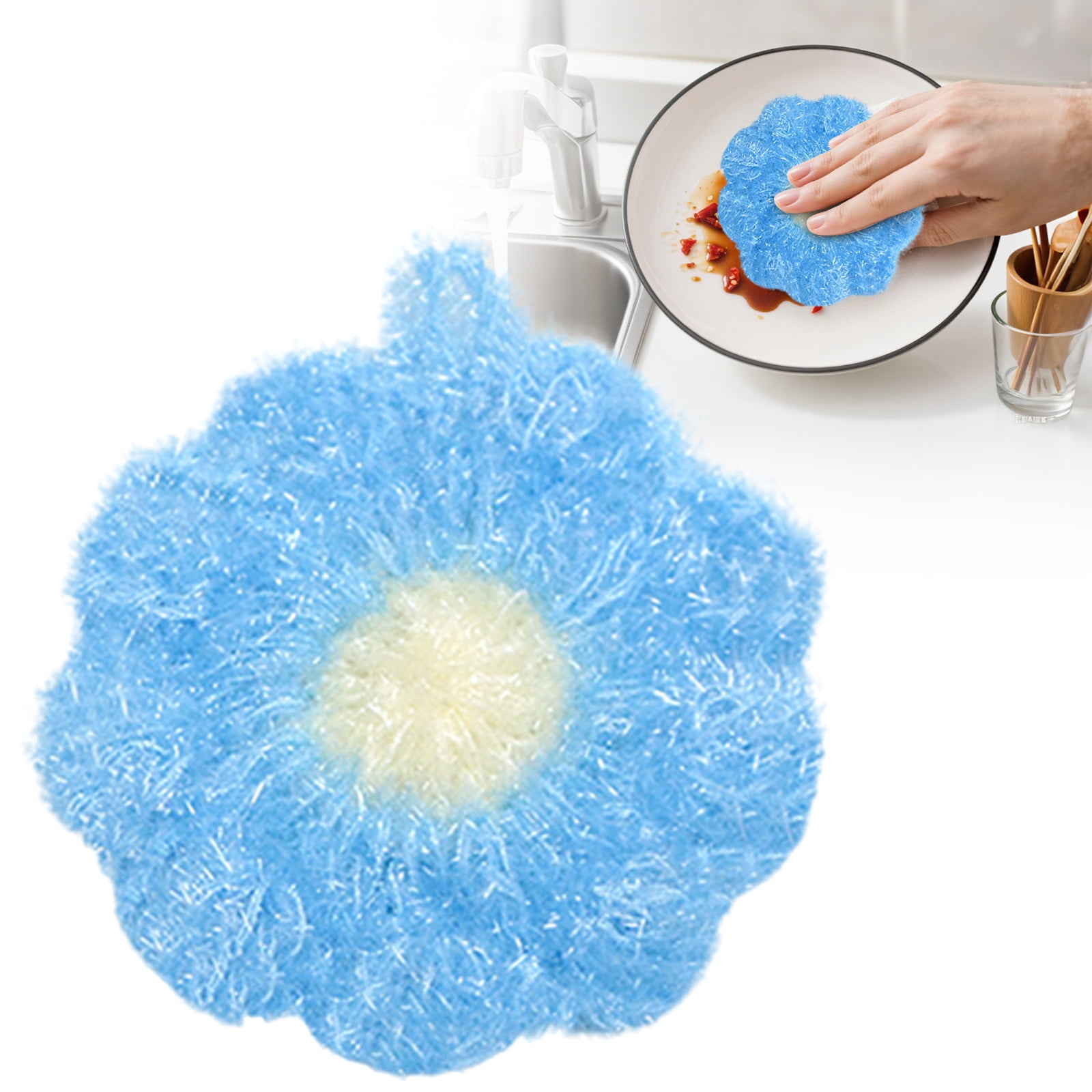 1 Pack Dish Sponges Non Scratch Dishwashing Sponge Reusable Dish ...