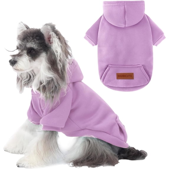 1 Pack Dog Hoodie Warm Hood Dog Sweater Cold Weather Small Dogs ...