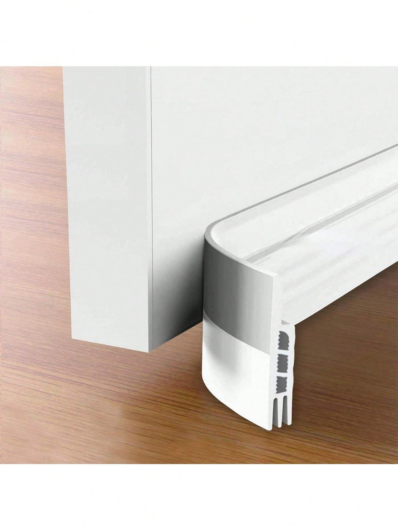 1 Pack Door Draft Stopper, Under Door Sweep For Exterior & Interior ...