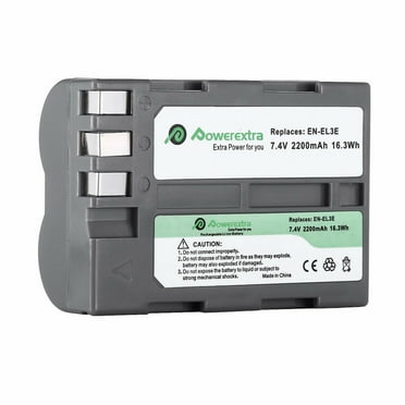 Power2000 EN-EL3E 7.4V 1700mAh Rechargeable Lithium-Ion Battery for ...