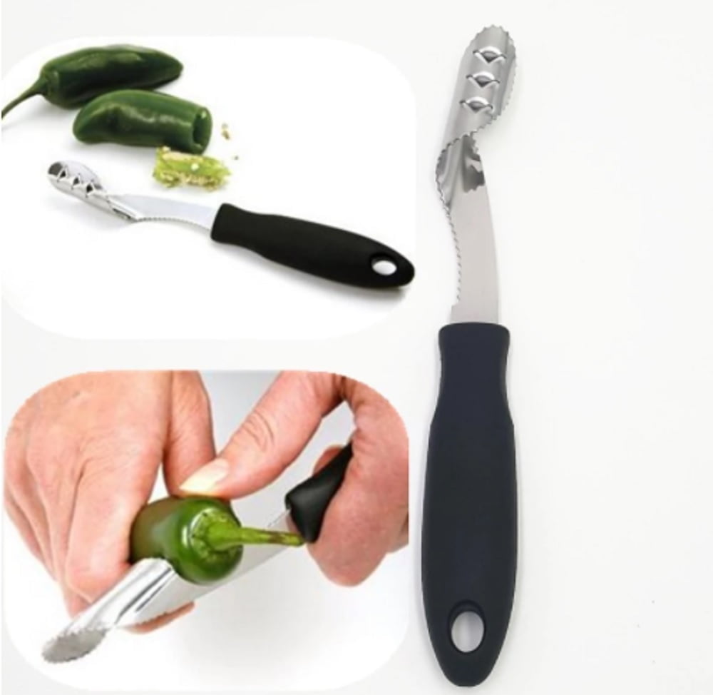 TIKA Jalapeno Pepper Corer Slicer, Efficient Kitchen Tool for Peppers ...