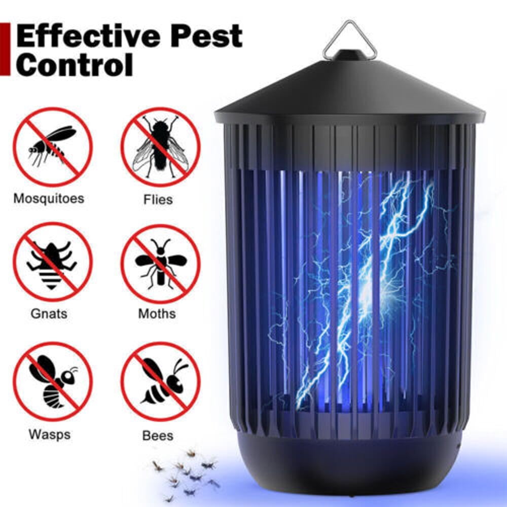 1 Pack Electric Fly Gnat Killer Lamp Pests Fly Insect Trap Mosquito Bug ...