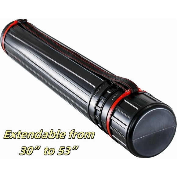 Extendable Poster and Blueprint Tubes for Art and Travel Storage