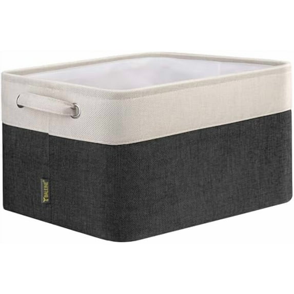 1 Pack Fabric Storage Bins for Shelves, Linen Storage Baskets for ...