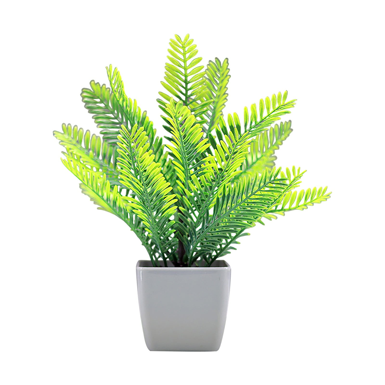 1 Pack Fake Plants Ceramic Mini Artificial Greenery Potted Plants for ...