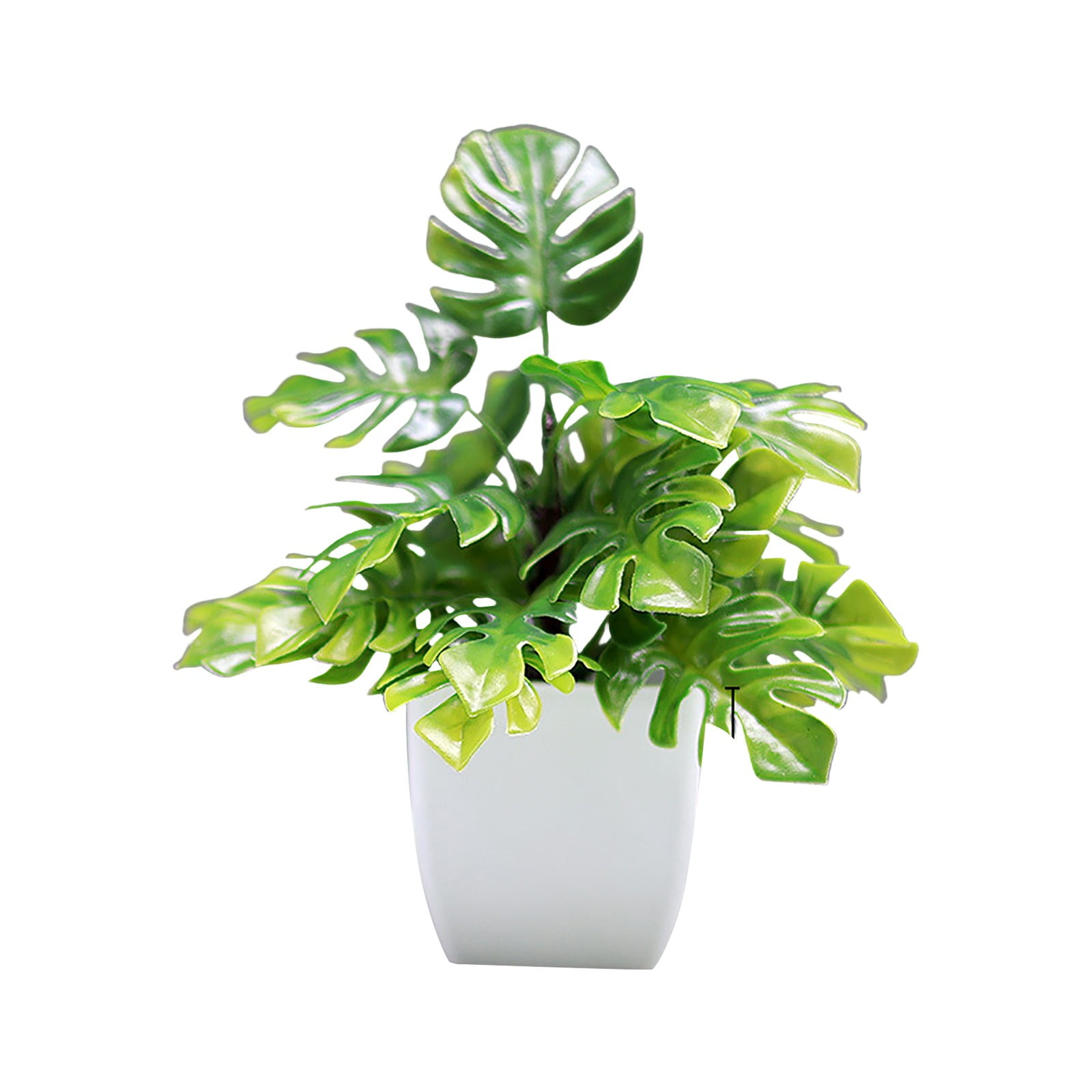 1 Pack Fake Plants Mini Artificial Greenery Potted Plants for Home ...