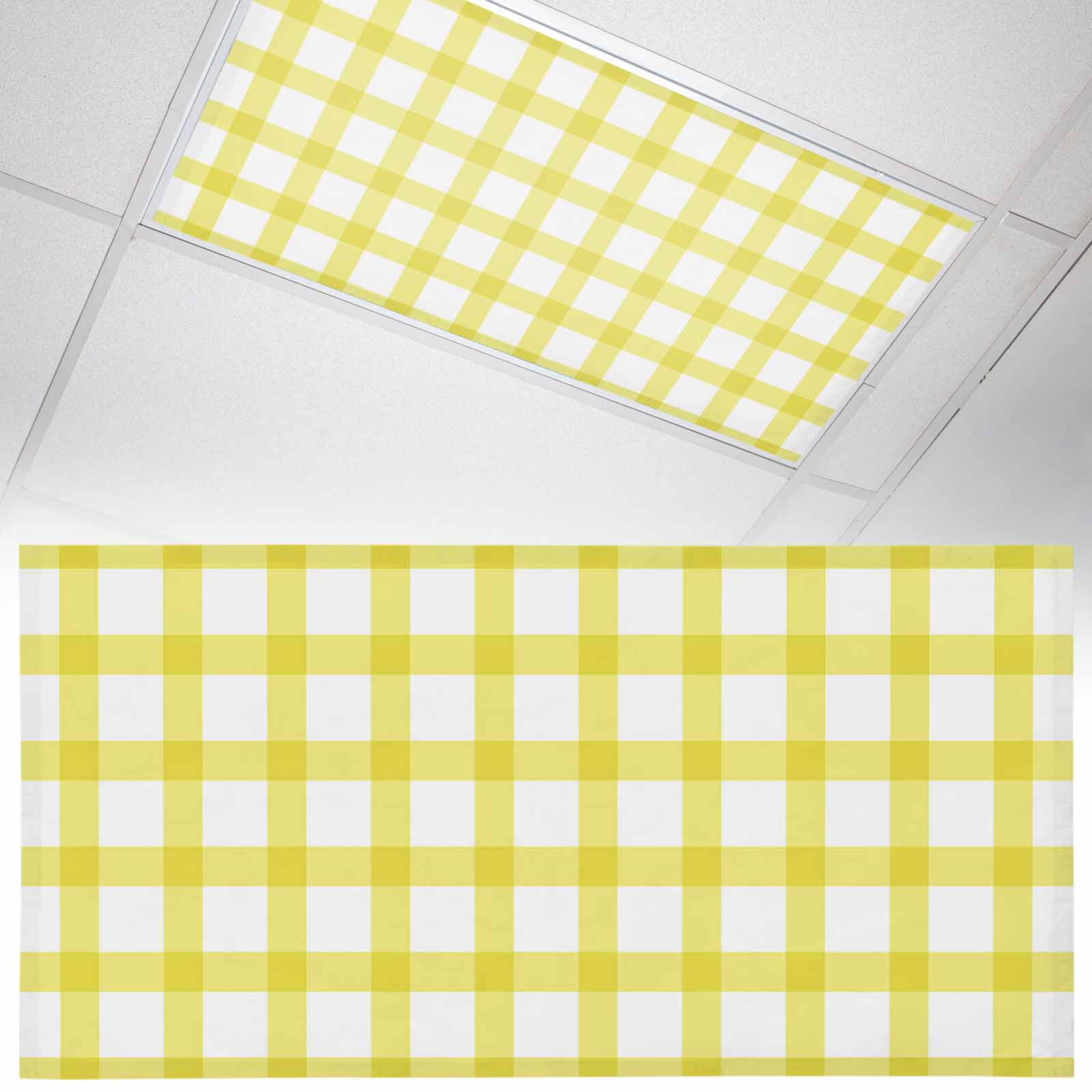 1 Pack Farmhouse Farm Fluorescent Light Covers for Ceiling Lights ...