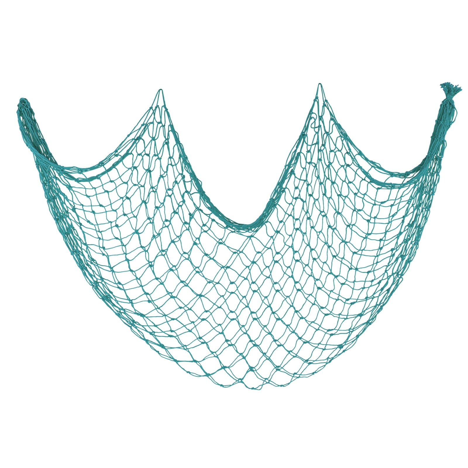 1 Pack Fish Net Decorations - 80x40 Inch Aqua Fishing Net Decor for ...