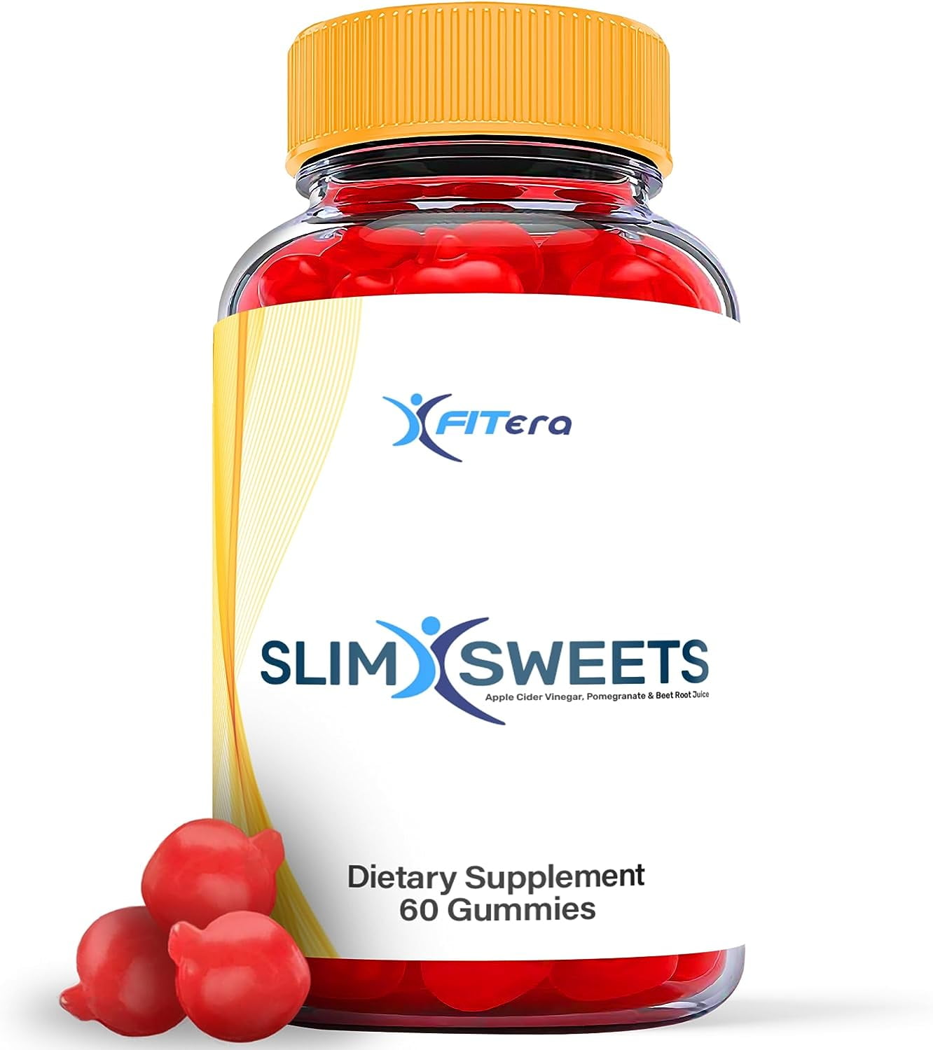 (1 Pack) Fitera Slim Sweets Keto ACV Gummies - Apple Cider Vinegar ...