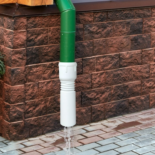 1 Pack Flexible Gutter Downspout Extensions Extendable 80/100mm ...