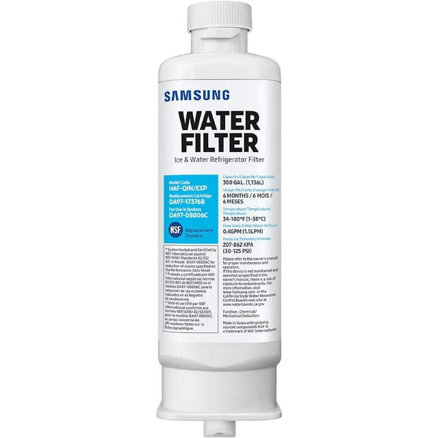 1 Pack For DA97--17376B (HAF-QIN/EXP) Refrigerator WaterFilter DA97 ...
