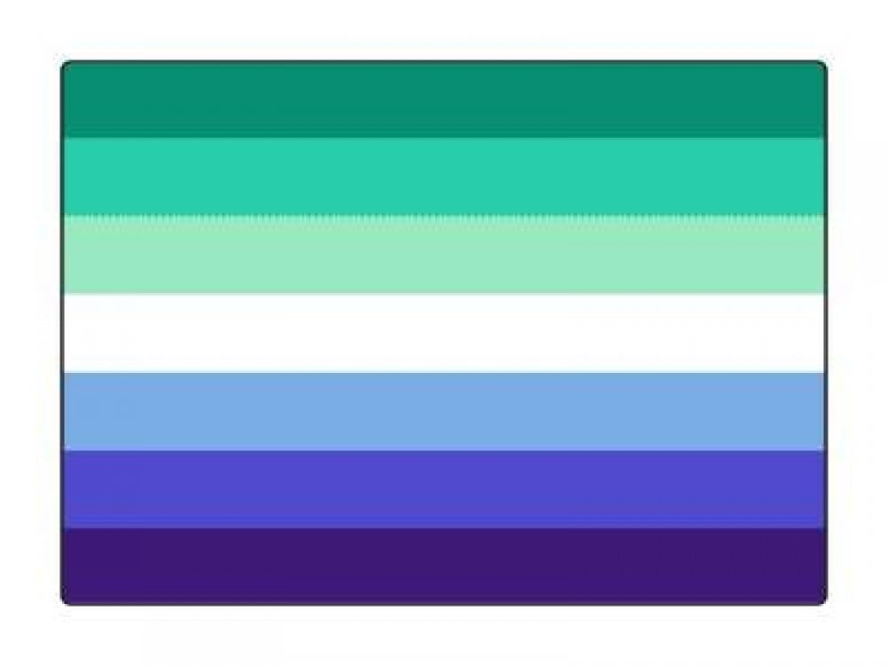 1 Pack - Gay Men Pride Flag LGBTQ+ - 5x7 Inch Metal Print - Walmart.com