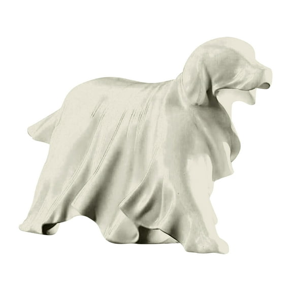 1 Pack Ghost Walking Dog,Ghost Dog,Halloween Ghost Dog Figurine with ...