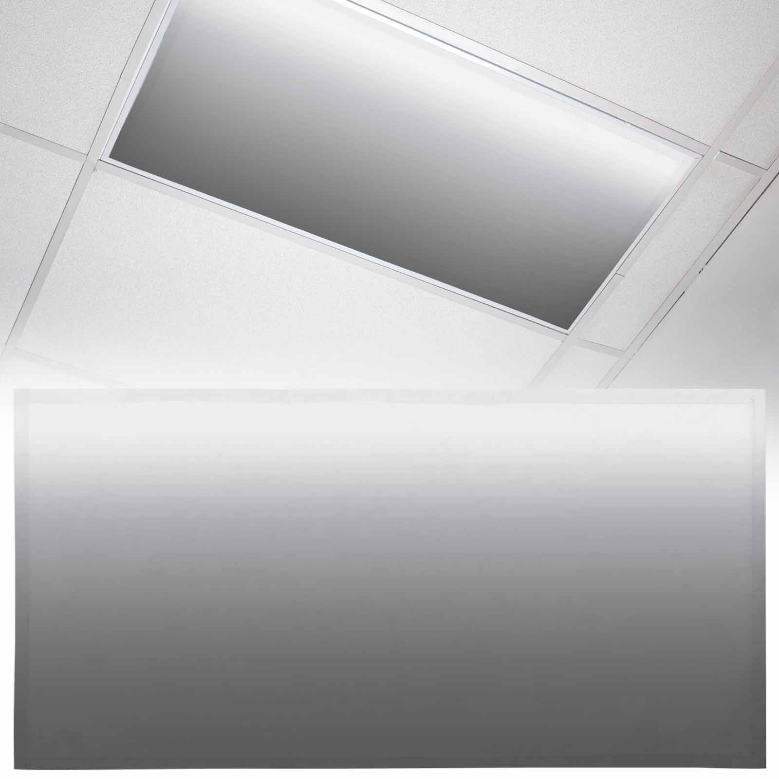 1 Pack Gradient Grey Fluorescent Light Covers for Ceiling Lights ...