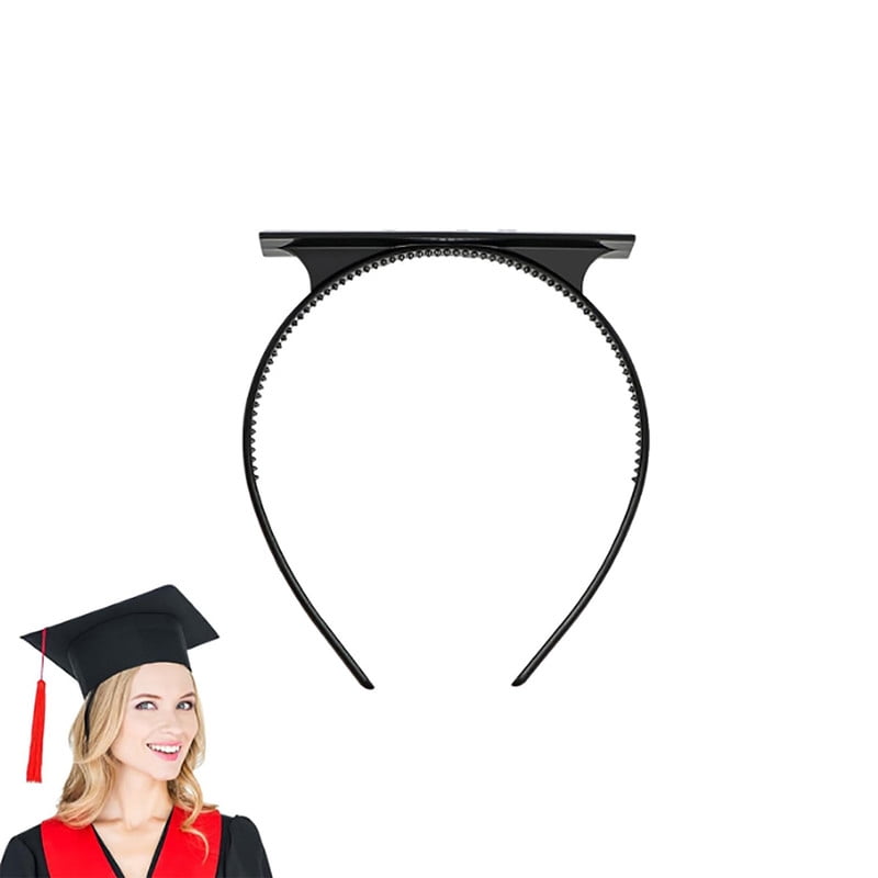 Graduation Cap Headband - 1 Pack, Secure & Upgrade Your Hairstyle for ...