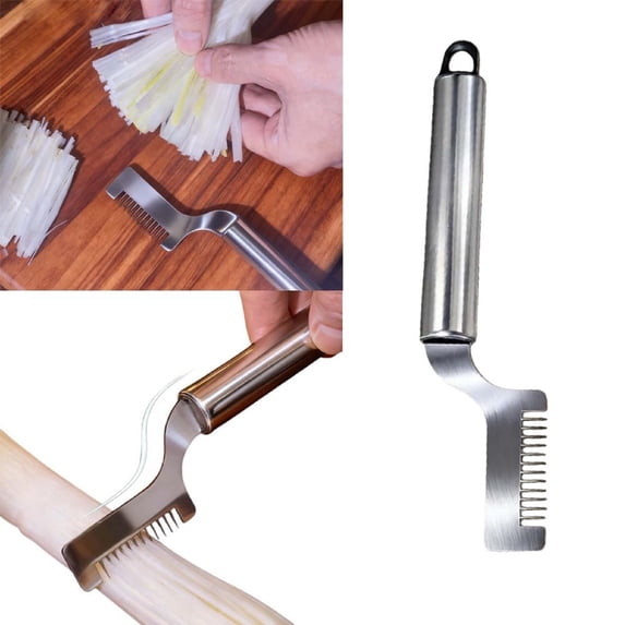 1 Pack Green Onion Slicer Stainless Steel Multi-Blade Kitchen Herb ...
