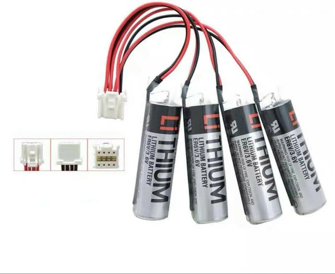 (1 Pack) HW0470360-A ER6V/3.6V Battery Pack For YASKAWA Motoman Robot 149689-1 - Walmart.com