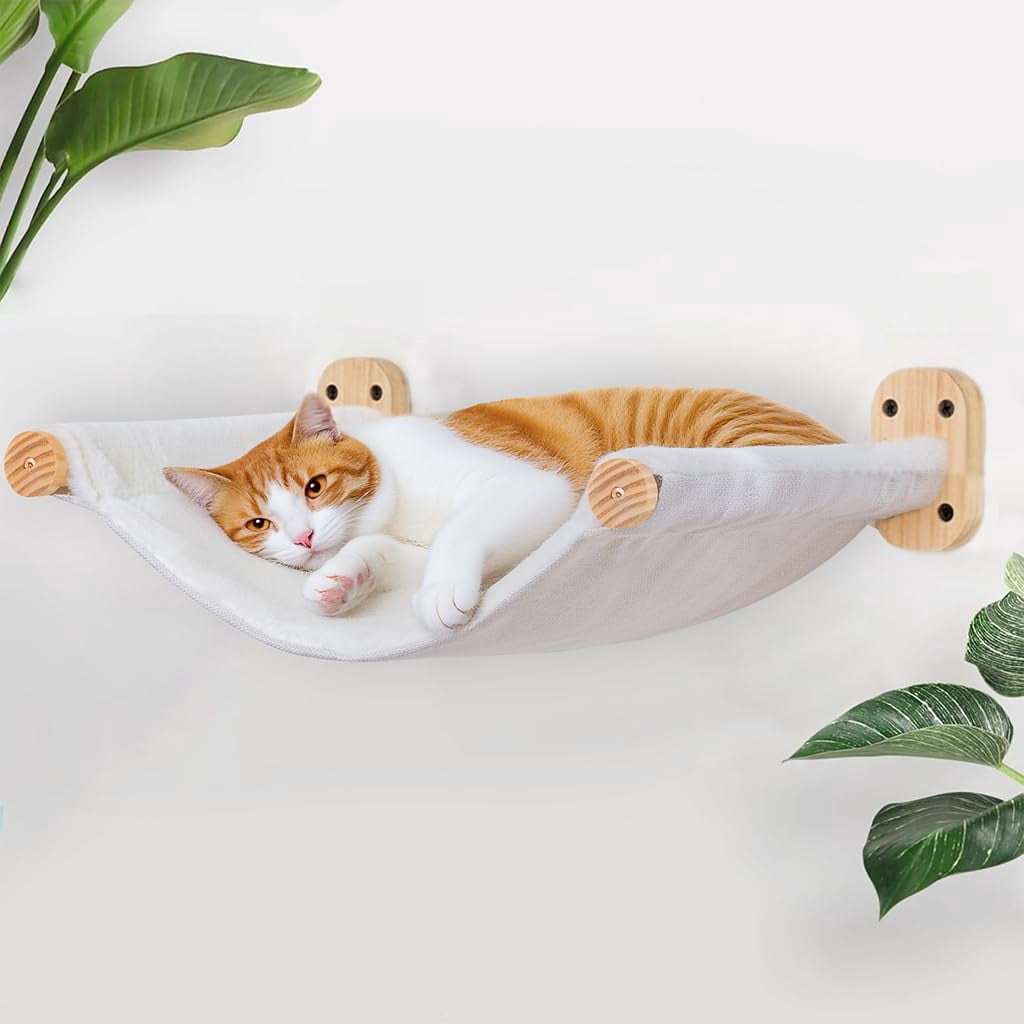 1 Pack Hammock Cat Wall Mounted Perch Lounging Napping Bed - Walmart.com